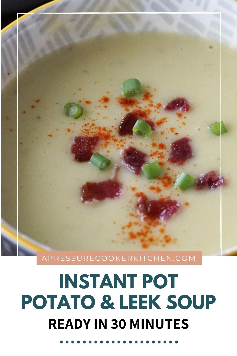 Instant Pot Potato Leek Soup A Pressure Cooker Kitchen Instant Pot Potato Leek Soup A Pressure Cooker Kitchen