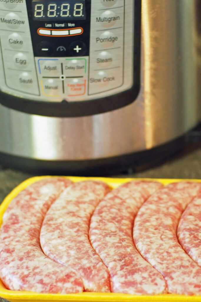Instant Pot Brats - A Pressure Cooker Kitchen