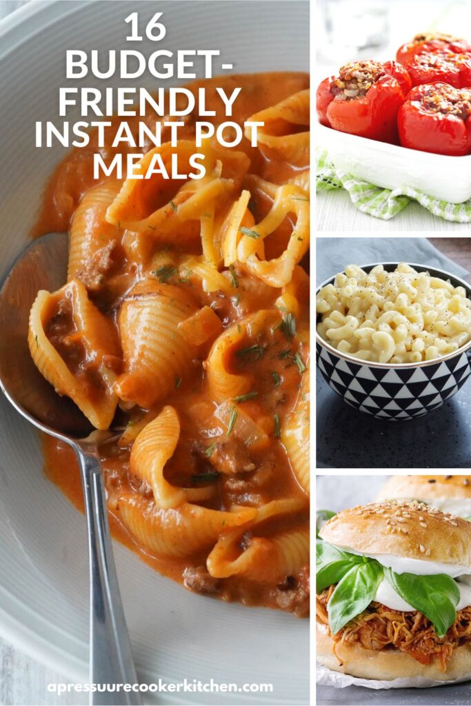16 Budget-Friendly Instant Pot Meals - A Pressure Cooker Kitchen
