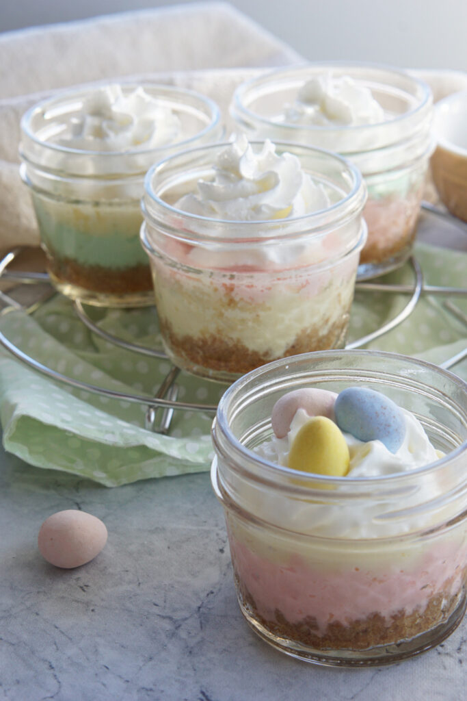 Instant Pot Easter Cheesecakes - A Pressure Cooker Kitchen