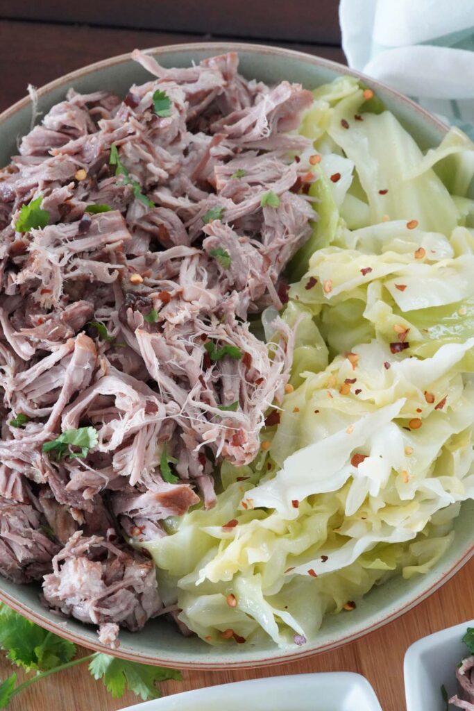 Instant Pot Kalua Pork and Cabbage - A Pressure Cooker Kitchen