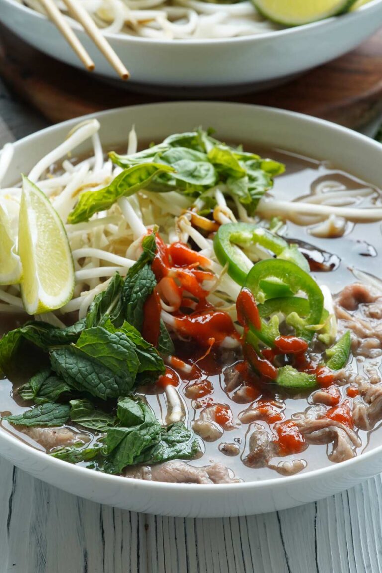 Instant Pot Beef Pho Recipe - A Pressure Cooker Kitchen