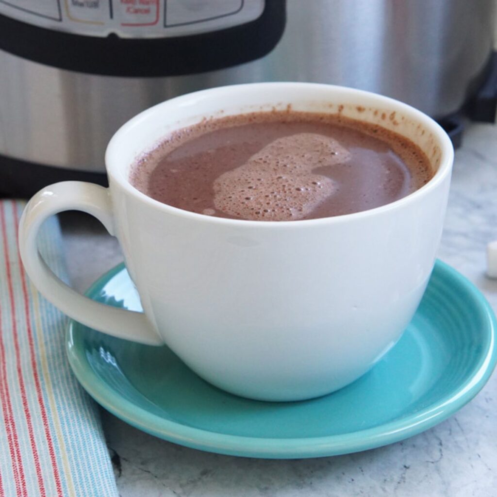 Instant Pot Hot Chocolate - A Pressure Cooker Kitchen