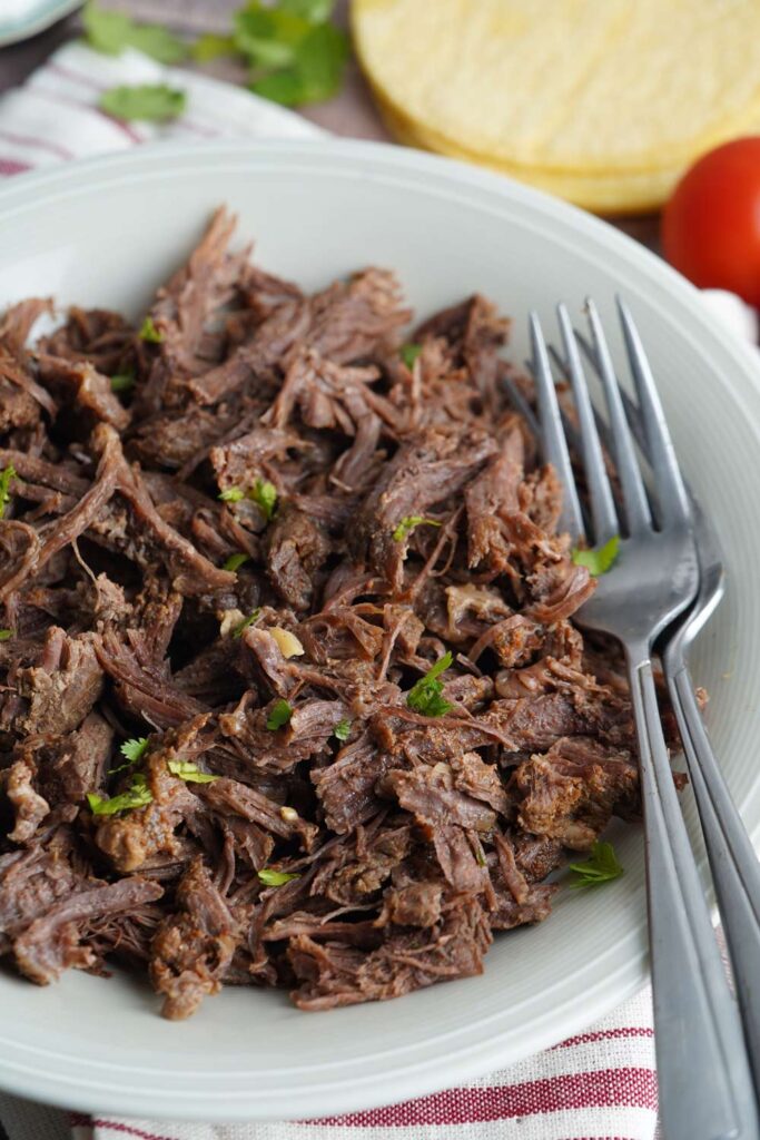 Instant Pot Shredded Beef - A Pressure Cooker Kitchen